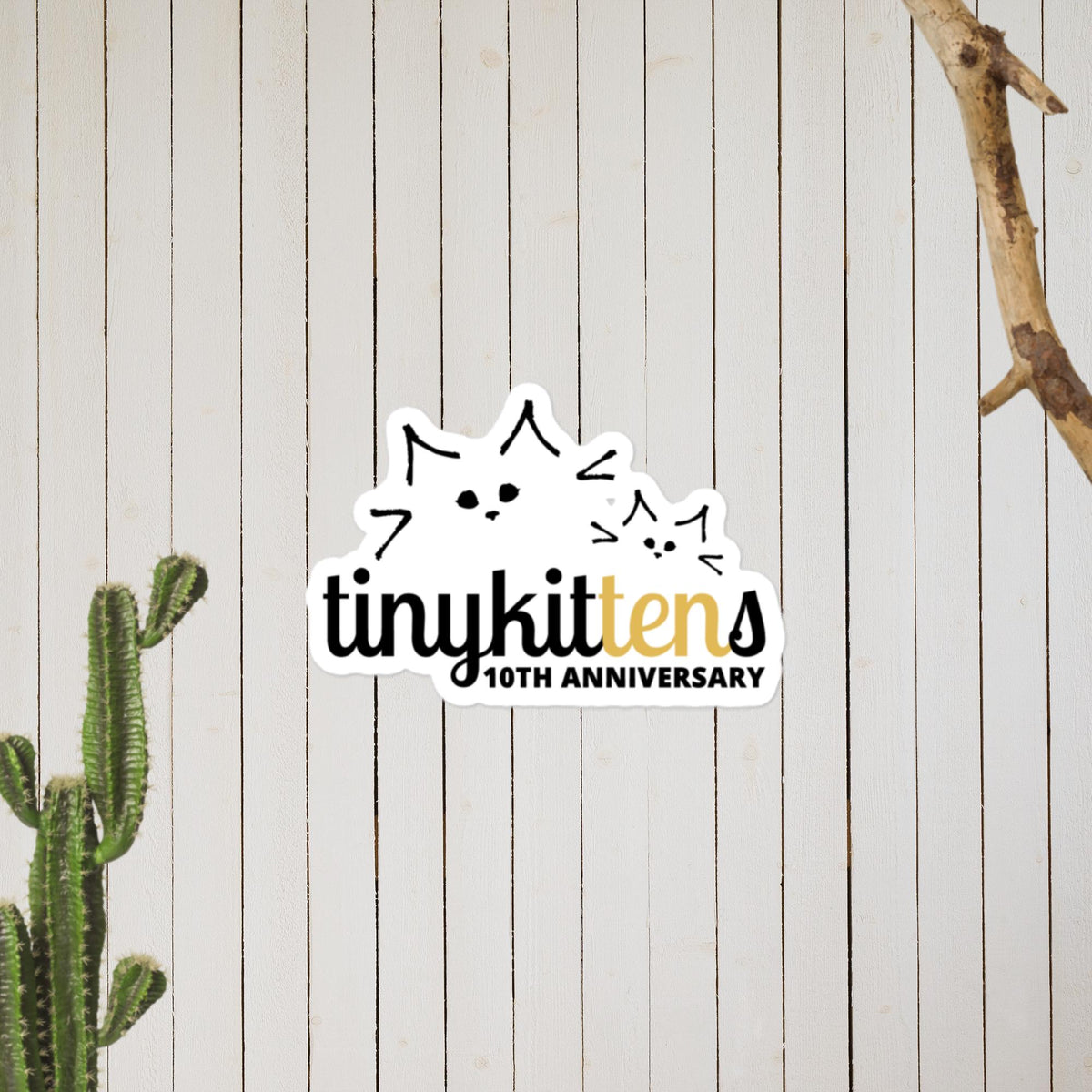 10th Anniversary TinyKittens Stickers!